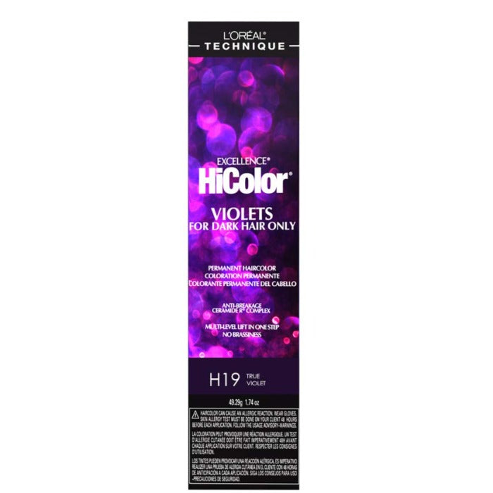 L'Oreal HiColor Violets for Dark Hair Only 1.74oz – HAIRKOLOR